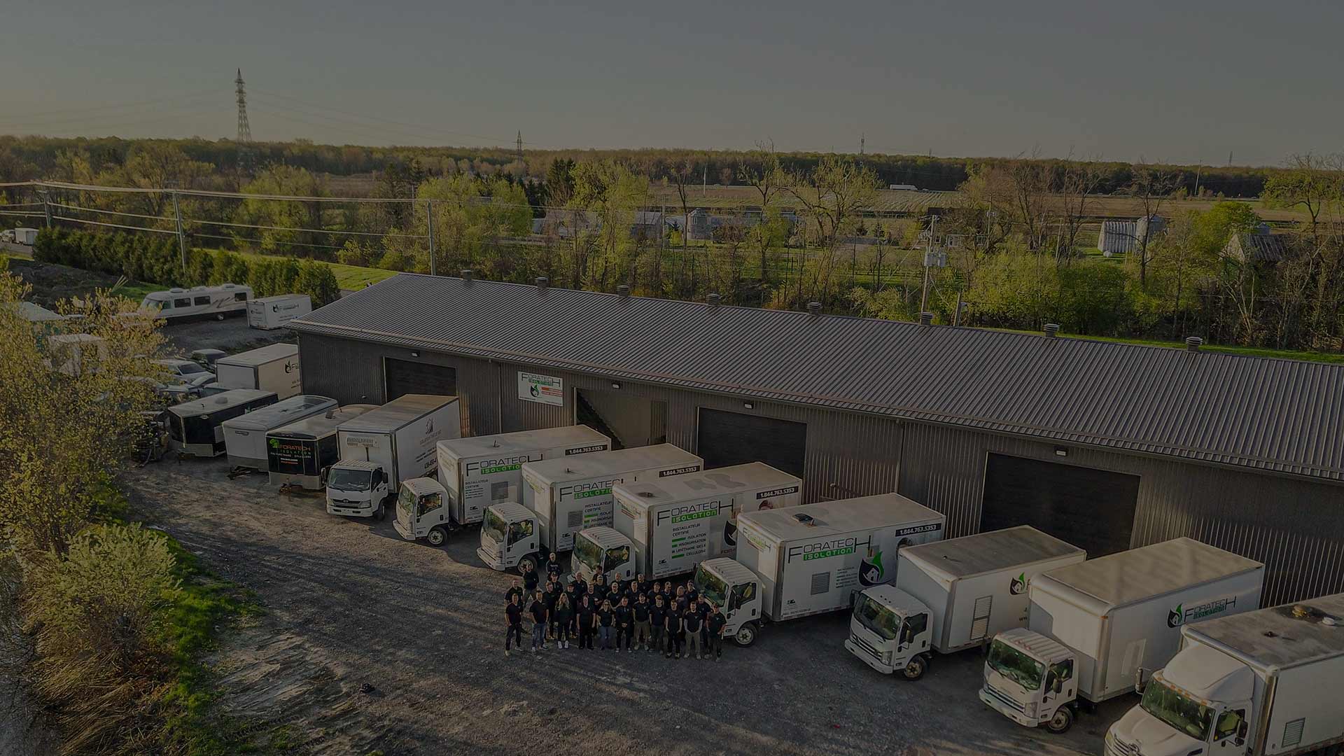 Isolation par uréthane giclé | Foratech Isolation